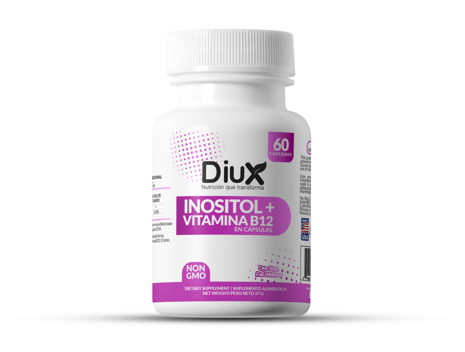 INOSITOL + VITAMINA B12 – DIUX NUTRICION